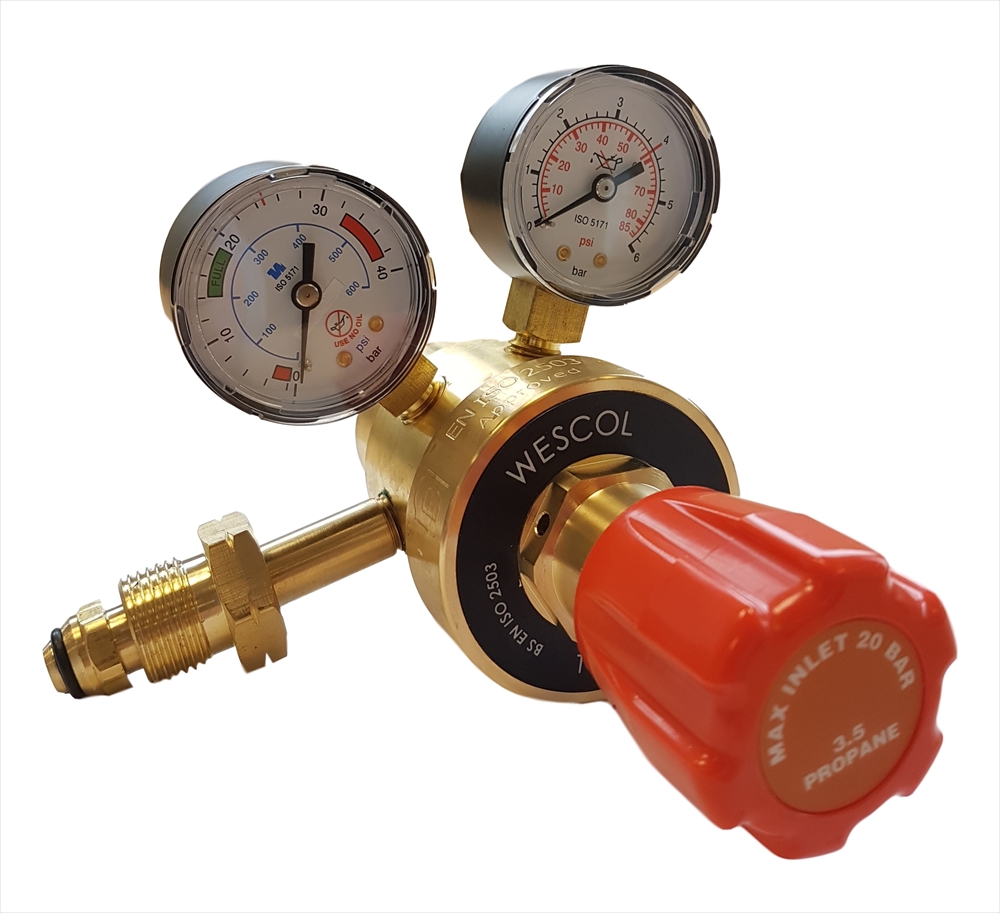 Propane Multi-Stage Regulator Side Entry 4 Bar Outlet - AES