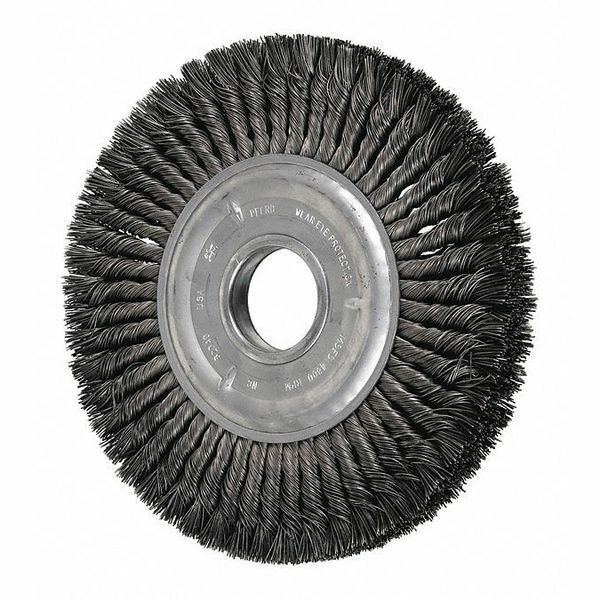 Mild Steel Double Twist Knot Wire Wheels