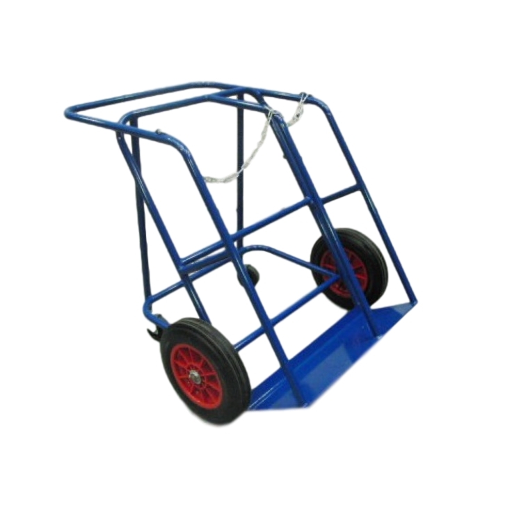 HD Oxy/Propane Gas Cylinder Trolley 4 Wheel - AES