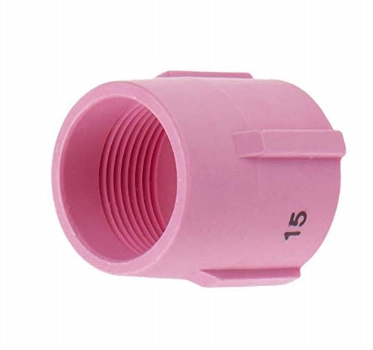 53N89 Large Gas Lens Ceramic Short No 15 - AES