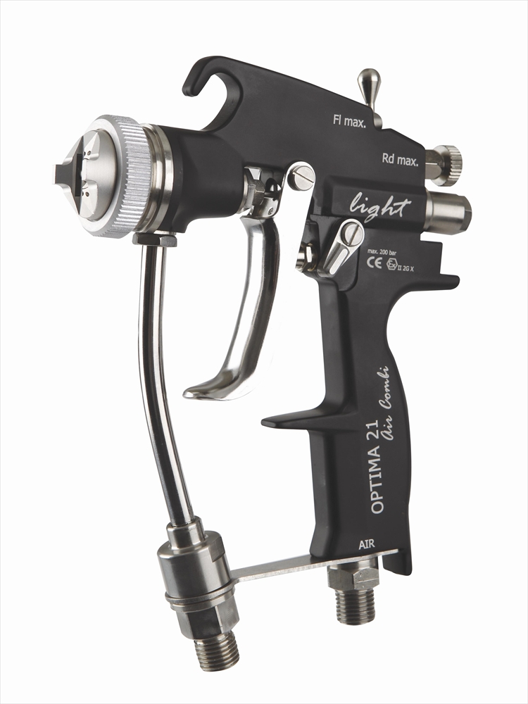 Q-Tech Optima 21 Light Air Assisted Spray Gun - AES