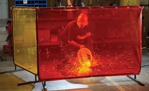 Welding Screen | Welding Curtain | Welding Bay - AES