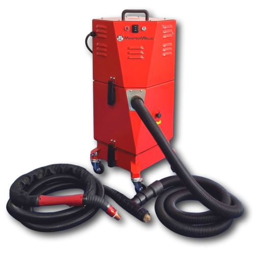 110V On-Torch Welding Fume Extraction 3 Metre MIG Torch - AES